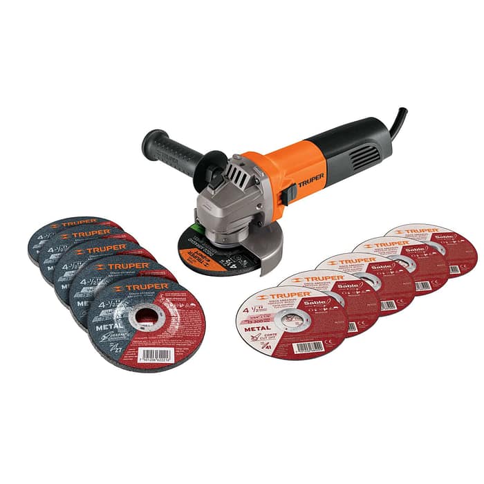 Mini Esmeril Angular 4 1/2" 800W - Tools Depot Pachuca